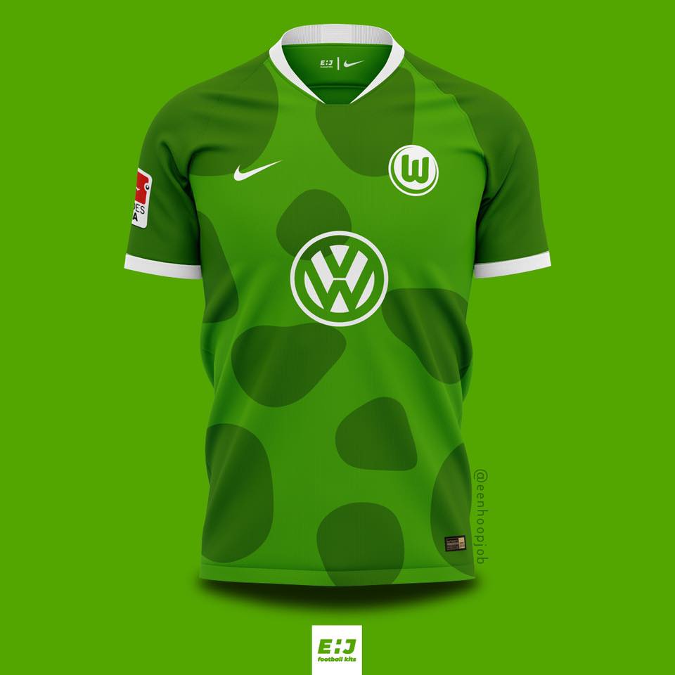 2022 2023 New Design Wolfsburg Jersey Home Away Third Concept Kit Men ...