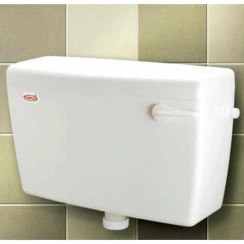 Techplas Elegen Plastic Flushing Cistern Low Level 9L (White ...