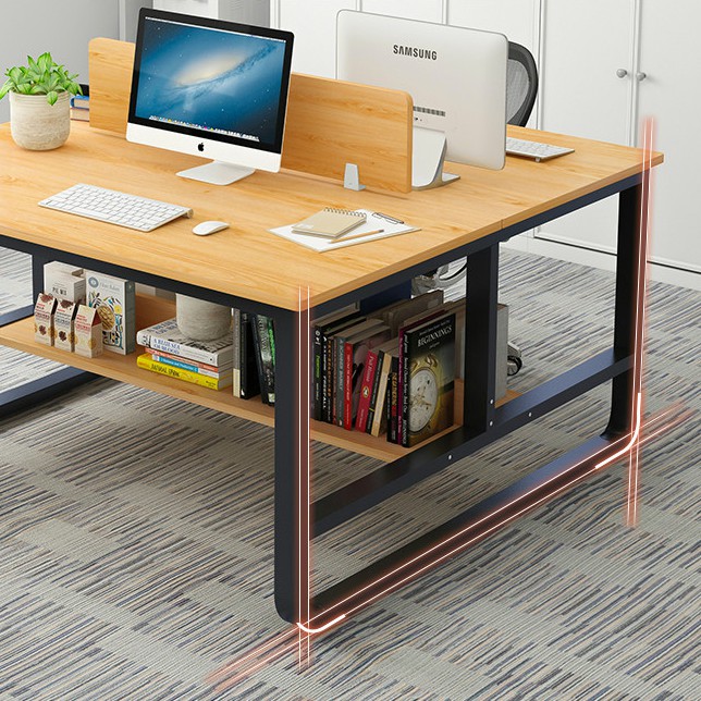 New Design| Desk and chair combination simple staff modern staff office ...
