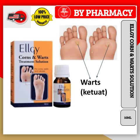 Ellgy Corns & Warts Treatment Solution (10ml) | Shopee Malaysia