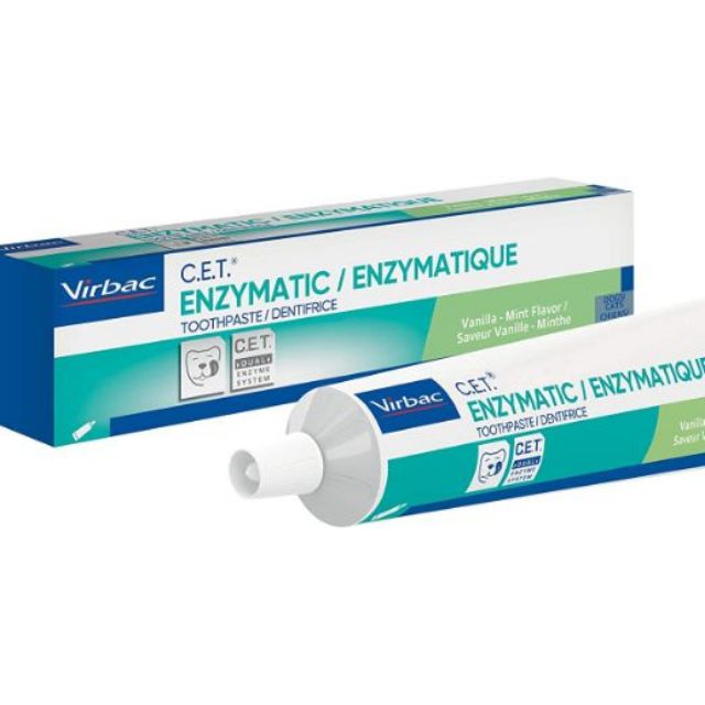 Virbac C.E.T Enzymatic Toothpaste for Dogs and Cats (Vanilla Mint ...