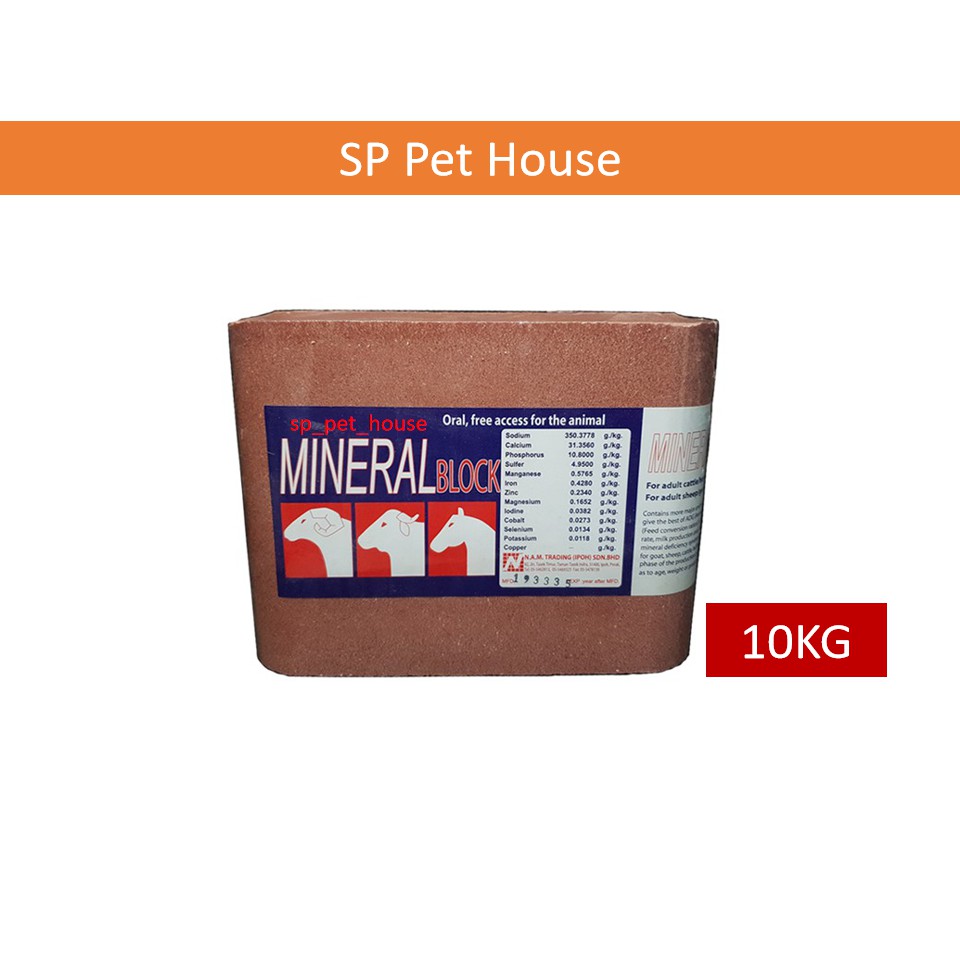 Mineral Block For Cow Goat Cattle / Garam Jilat Ternakan & Haiwan ...