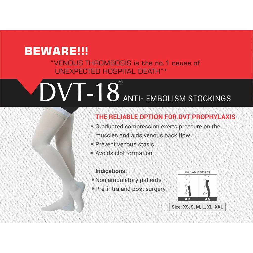 DVT-18 Anti-Embolism Stockings Dyna | Shopee Malaysia