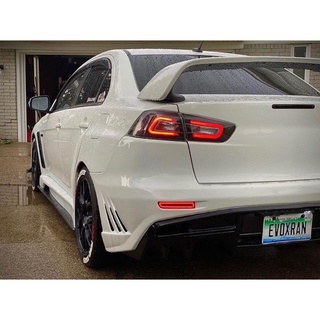 Lancer Inspira Evo Varis Styler Rear Bumper Reflector LED Bar Light LR ...