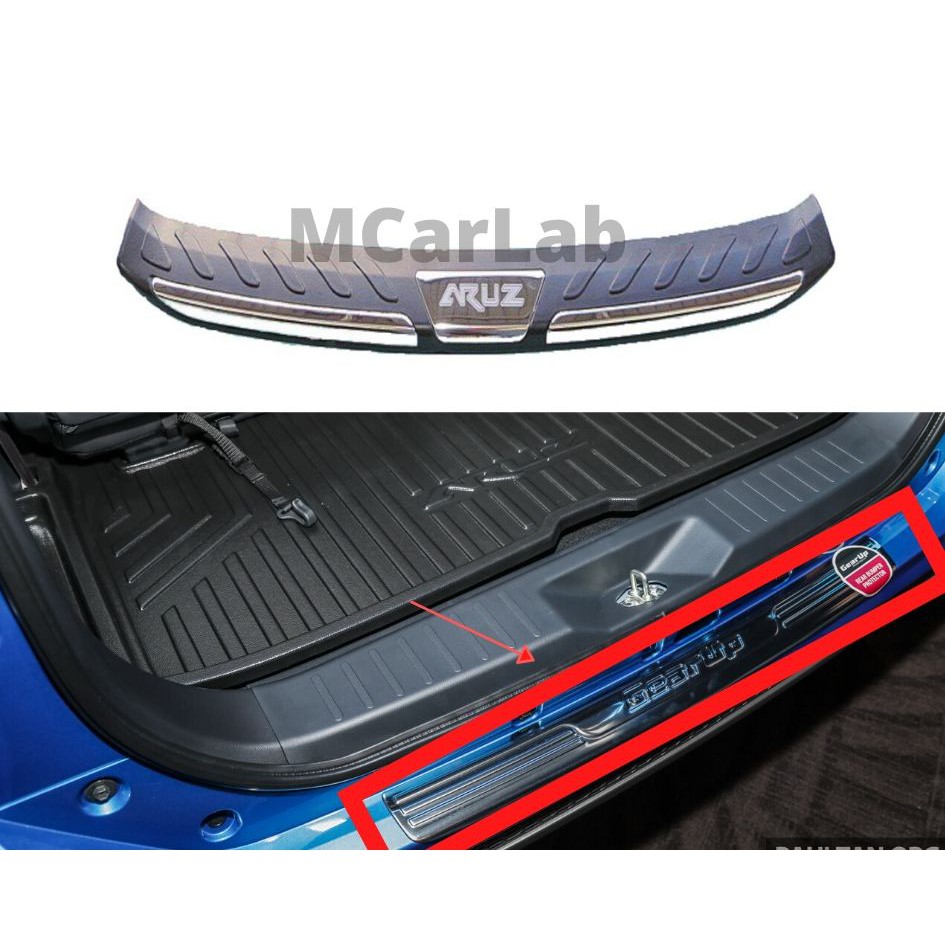 PERODUA ARUZ 2019 REAR BUMPER GUARD PROTECTOR | Shopee Malaysia