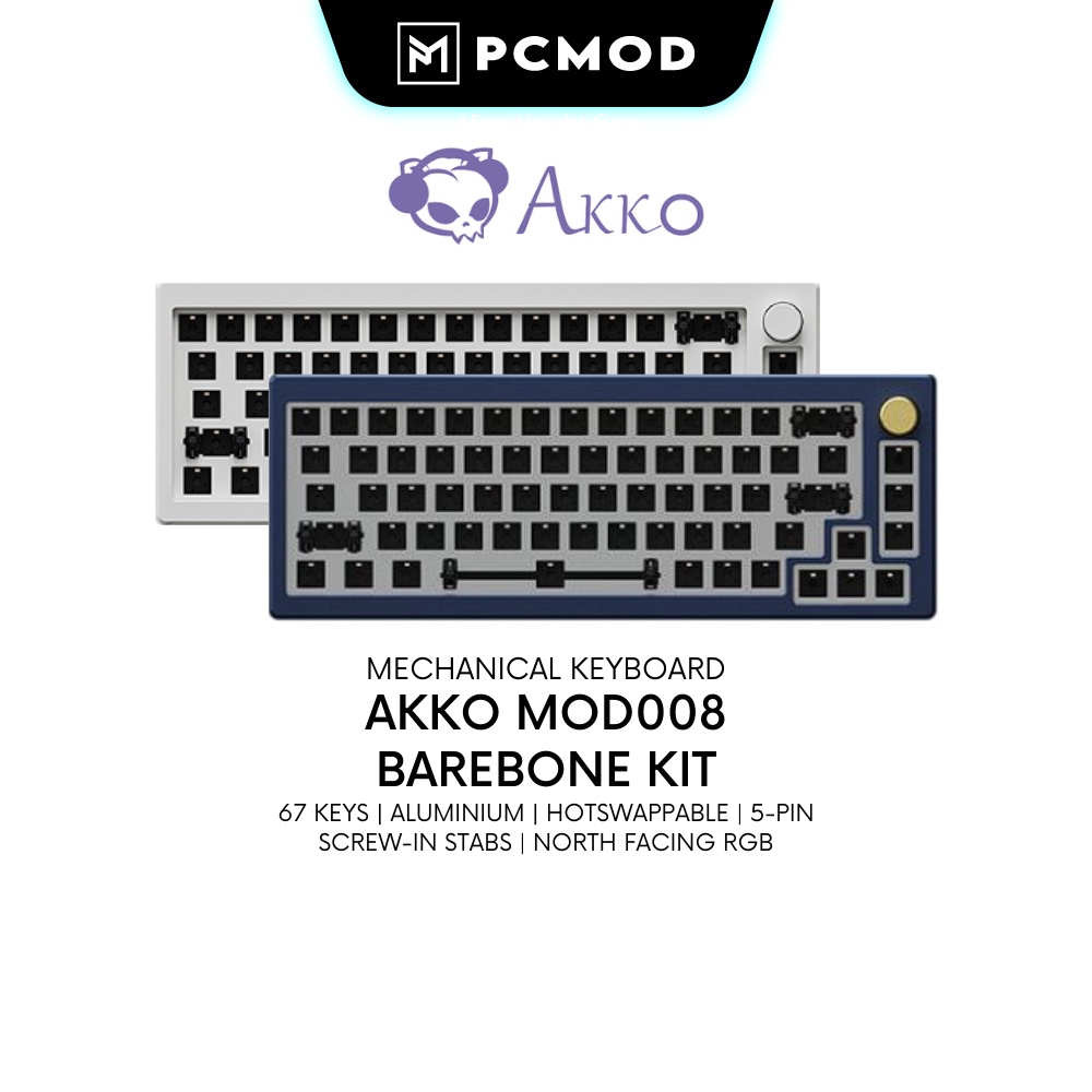AKKO MOD008 Barebone Kit | Mechanical Keyboard | PCMOD | Shopee Malaysia