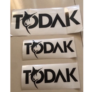 TODAK Stickers Vinyls Decals Stiker Todak Logo | Shopee Malaysia