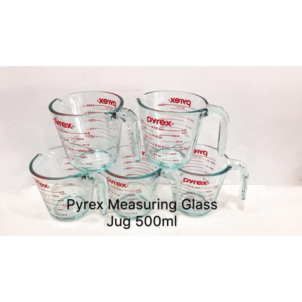 (NEW) Pyrex Glass Measuring Cup Set (USA) | Shopee Malaysia