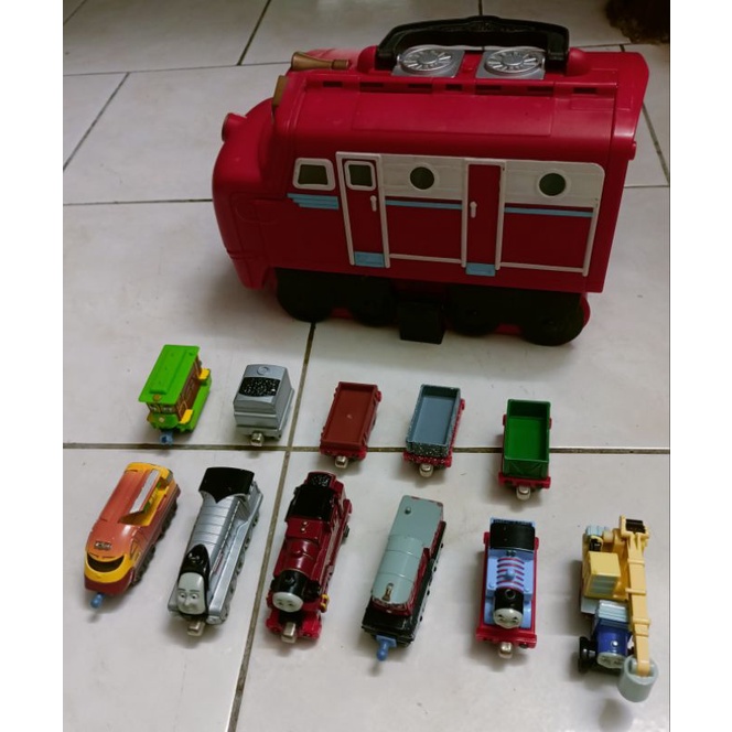 Chuggington Wilson Storage Box with 11 pcs train | Shopee Malaysia