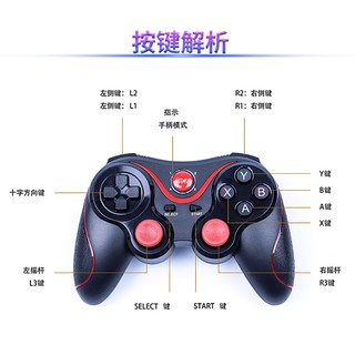 GamepadPlus V3 Wireless Bluetooth Gaming Controller GamePad PUBG Mobile ...