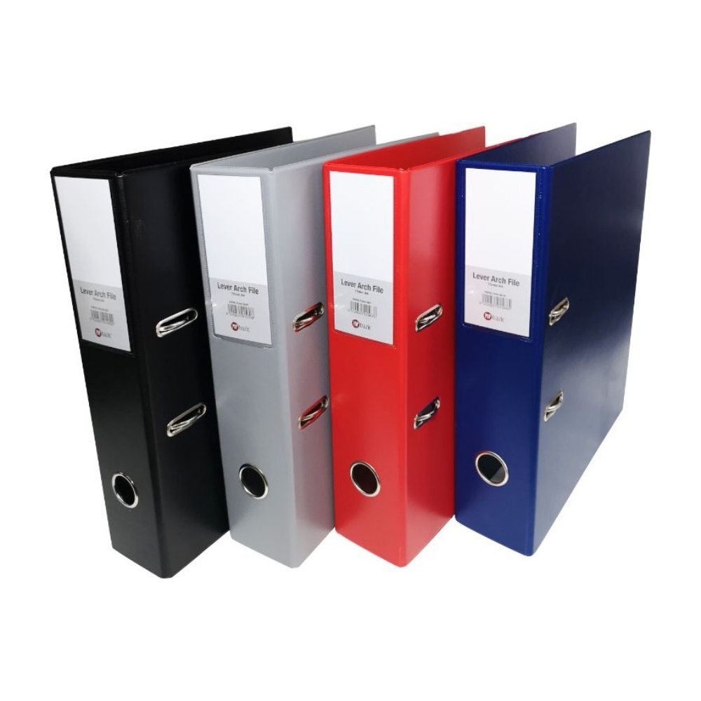 POP BAZIC PVC Colour Lever Arch File A4 (75mm) | Shopee Malaysia