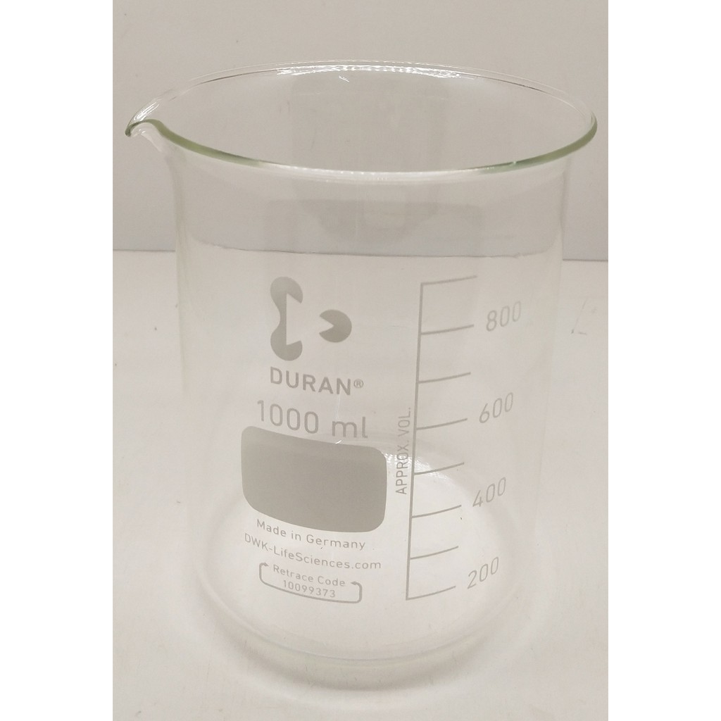 [Ready Stock] Germany Duran Beaker 1000ml 600ml 250ml | Shopee Malaysia