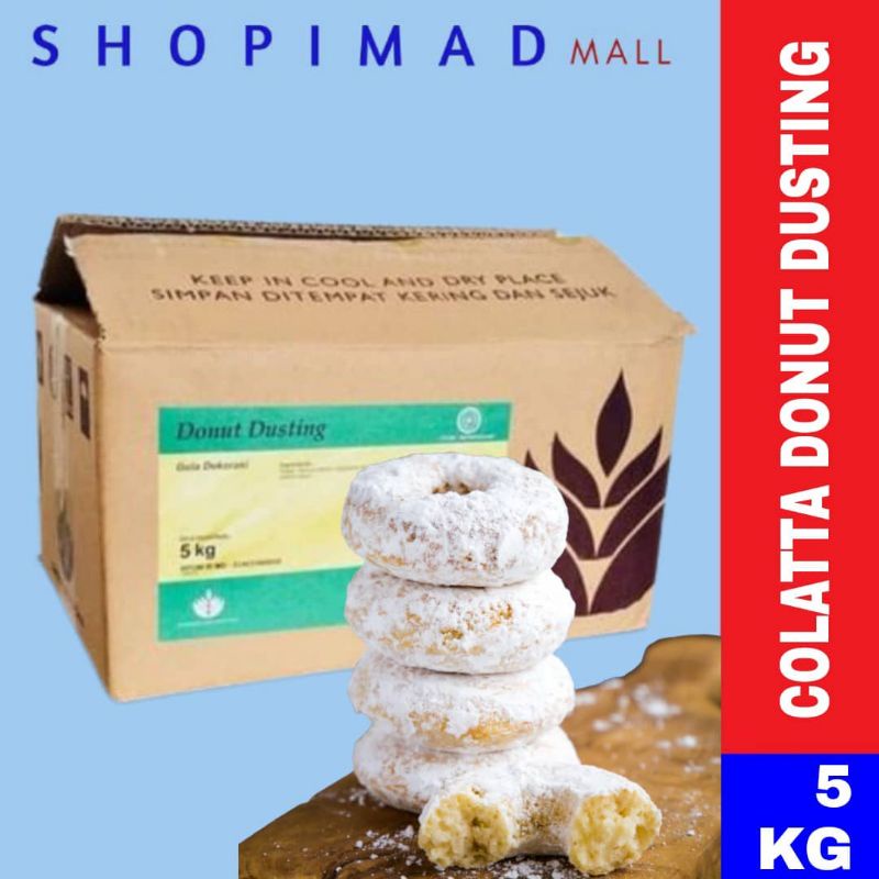 [5KG] COLATTA DONUT DUSTING | SNOW DUSTING SUGAR | Shopee Malaysia