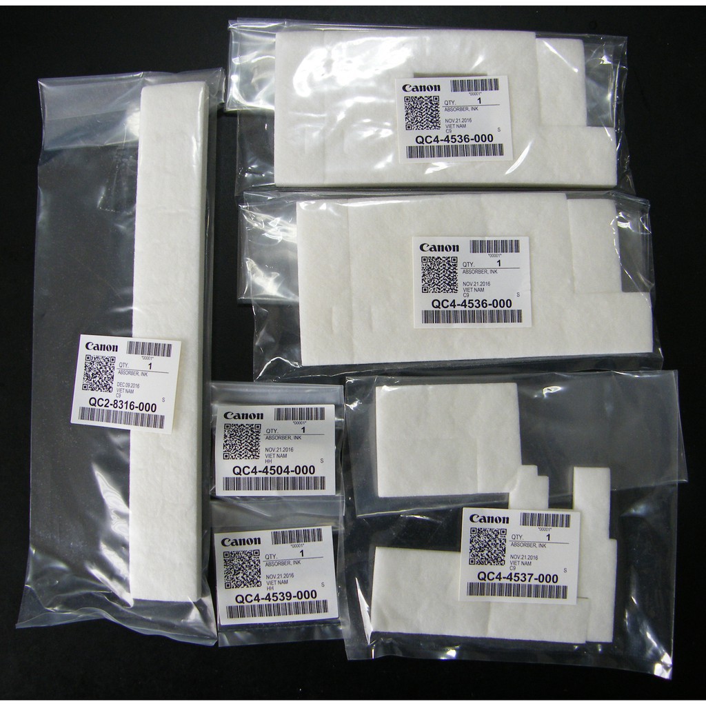 Original ABSORBER KIT SPONGE) FOR CANON PIXMA CANON PIXMA MP258/287/245/486/IP1880/IP2770 QY5 ...