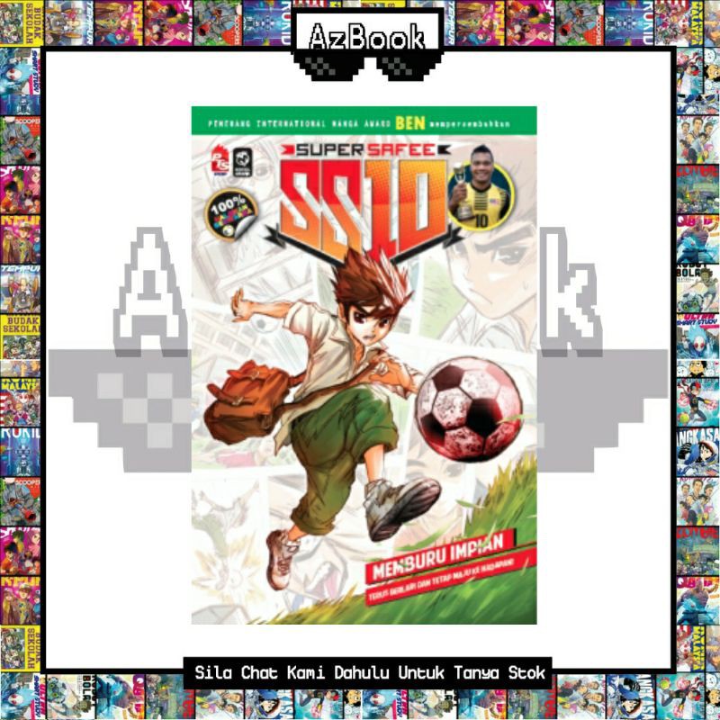 Buku Komik Kanak-Kanak SS10 Memburu Impian Super Safee Sali | Shopee Malaysia