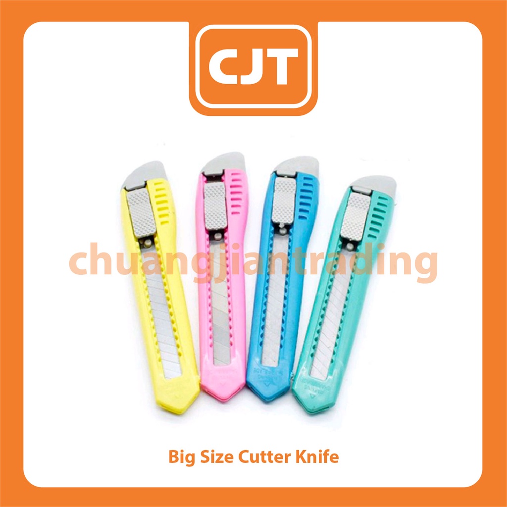 Stationery Cutter / Big Size Cutter Knife / Tz 802 Cutter / Pisau ...