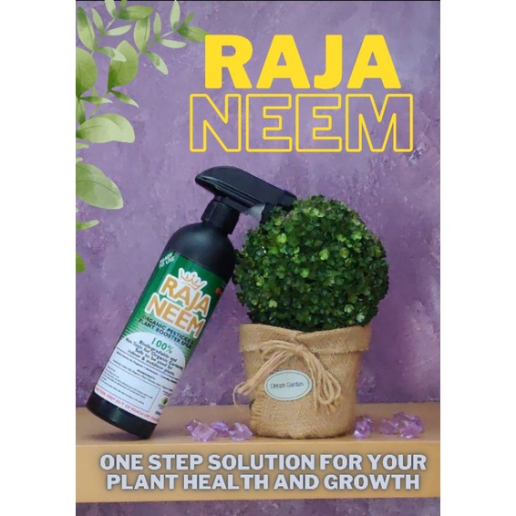 INTRODUCTORY [Ready To Use] RAJA NEEM - 500ML ORGANIC PESTICIDE AND ...