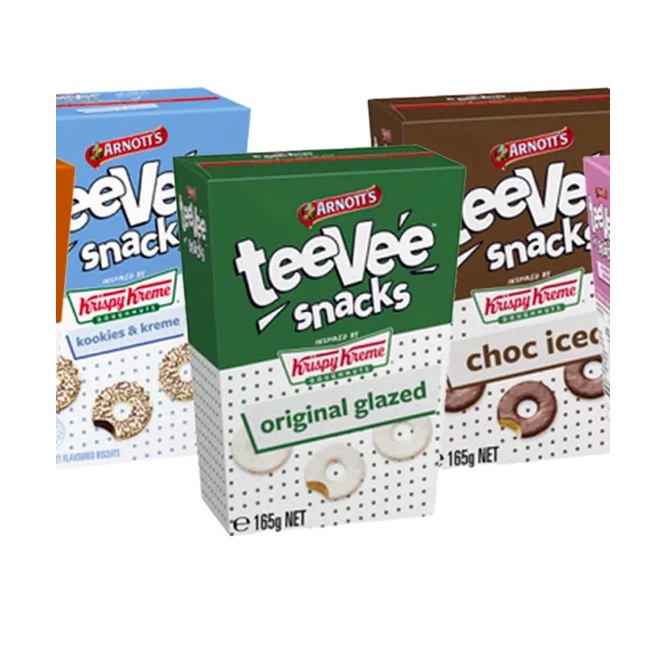 Arnotts TeeVee Snacks Krispy Kreme Original Glaze 165G | Shopee Malaysia