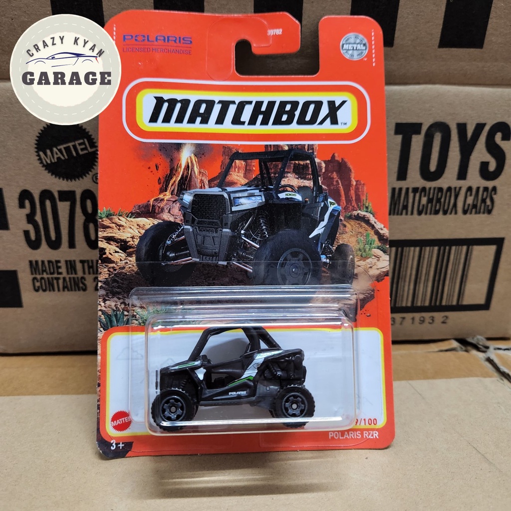 Matchbox Polaris RZR Black Diecast Toys Car for Boys Collectibles ...