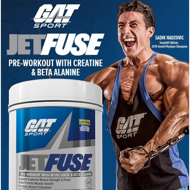 [Clearance][Best before October 2021] GAT SPORT Jet Fuse Super Pre Workout 30 serving | Shopee ...