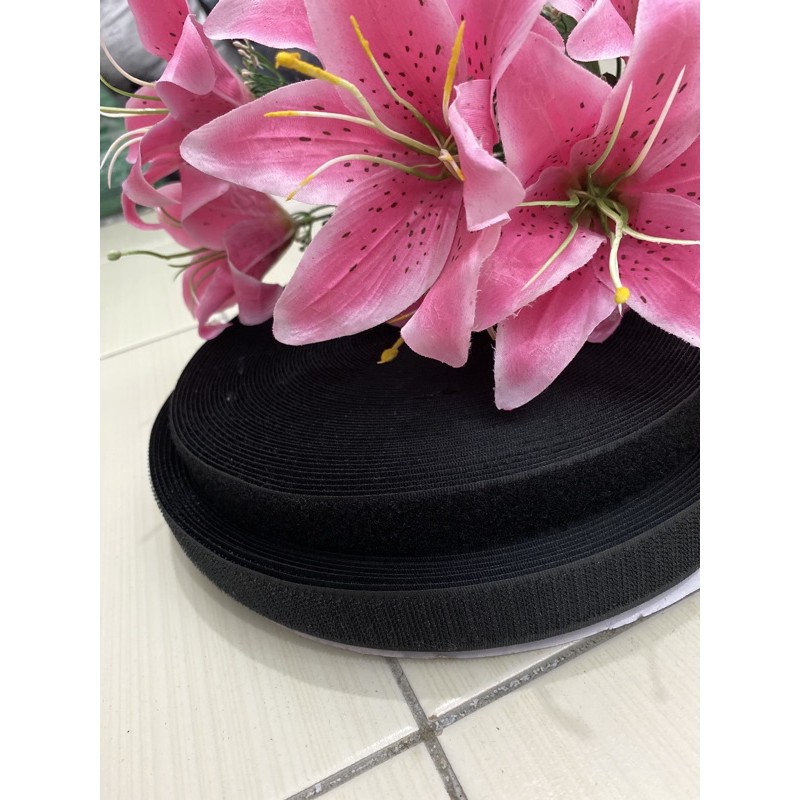 velcro tape 1' Hitam | Shopee Malaysia