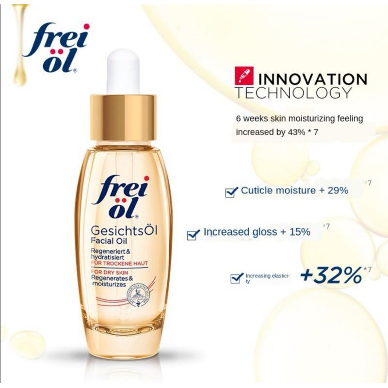 FREI OL Hydrolipid Facial Oil 30ml - Made in Germany | Shopee Malaysia