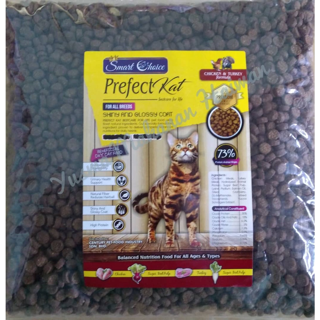 Smart Choice Prefect Kat Premium Cat Food Repack 1kg | Shopee Malaysia