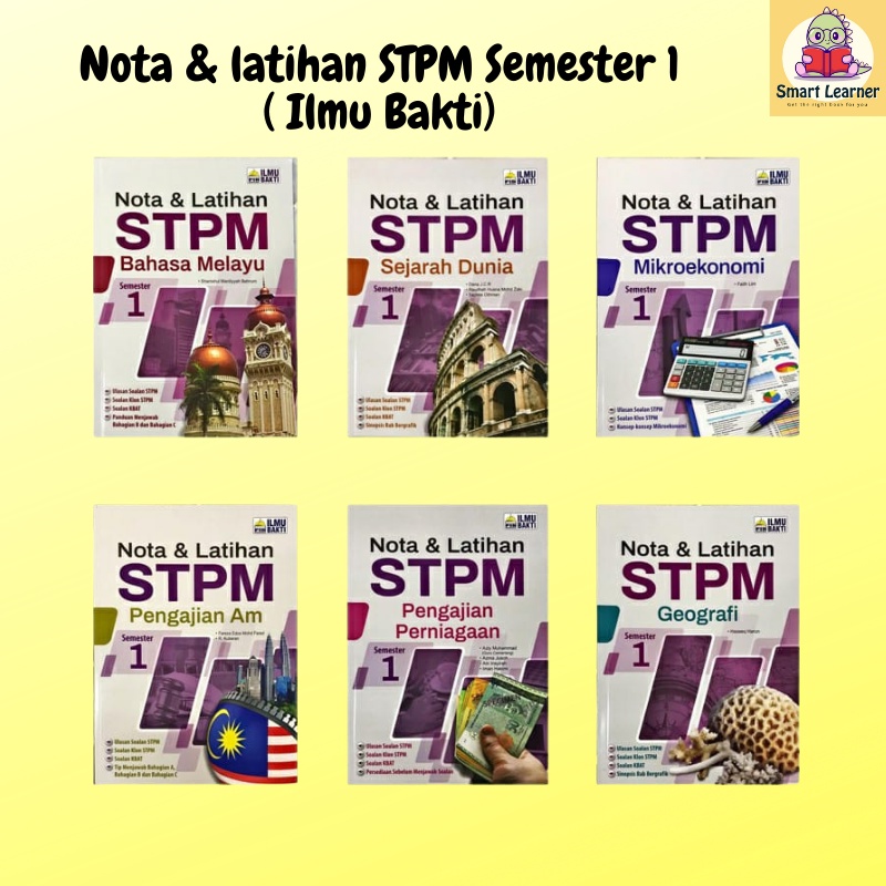[SB] Nota & Latihan STPM Semester 1 2021 (Ilmu Bakti) | Shopee Malaysia