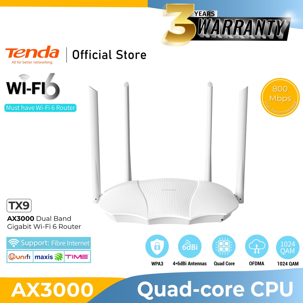 Tenda Official Store Online, September 2023 | Shopee Malaysia