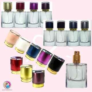 botol minyak wangi PT196 wiith cap arcylic/ bulat colour 30ml/ cap ...