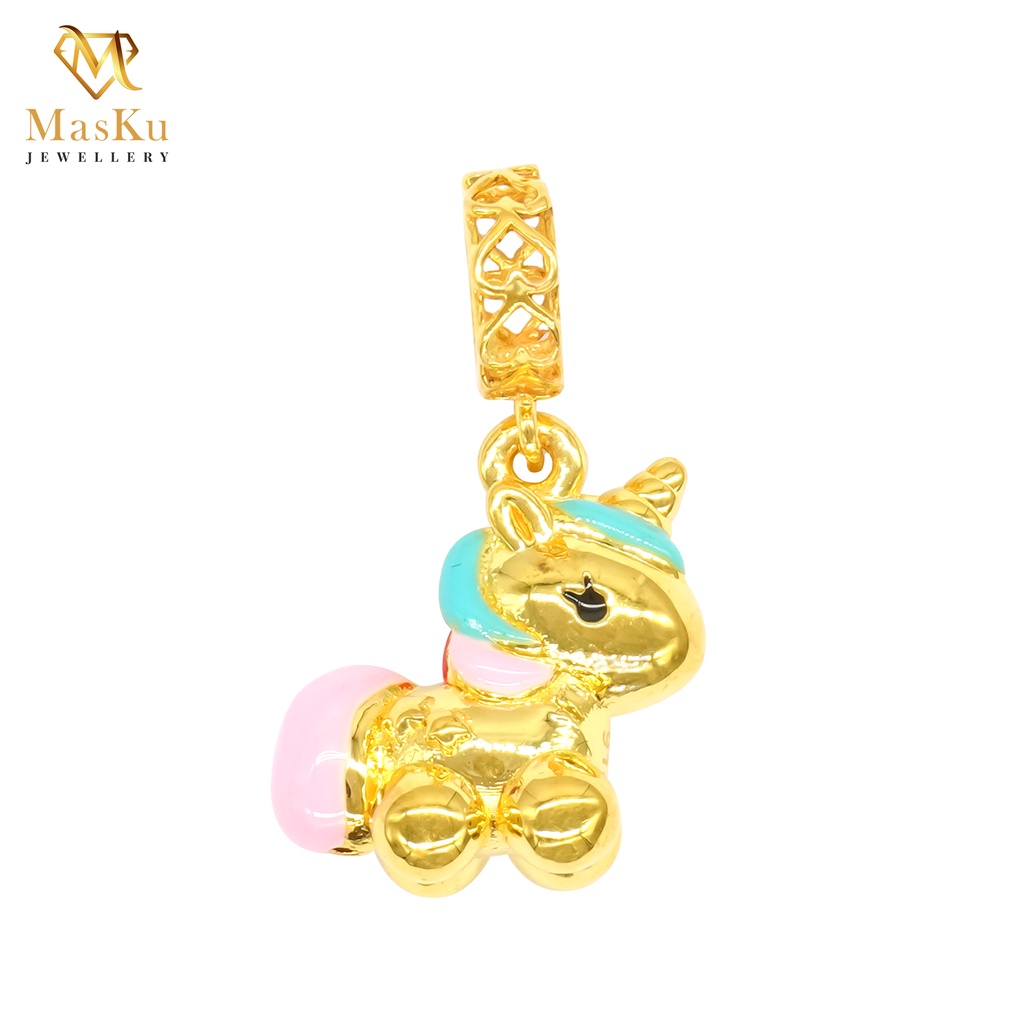 MasKu Jewellery 22K / 916 Charm Little Pony MKJH180493 | Shopee Malaysia