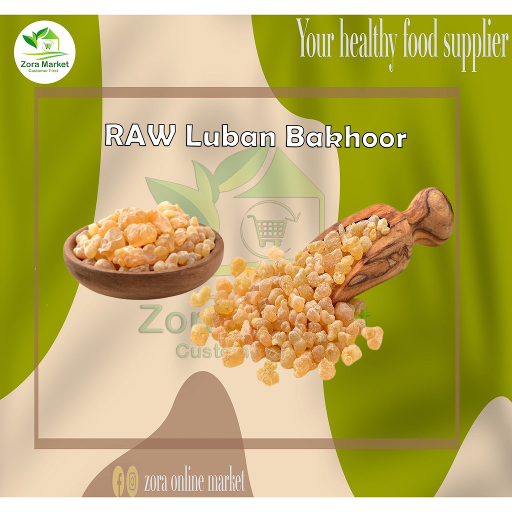Frankincense Luban Bakhoor ~ Raw Olibanum Bukhoor Ptar | Shopee Malaysia