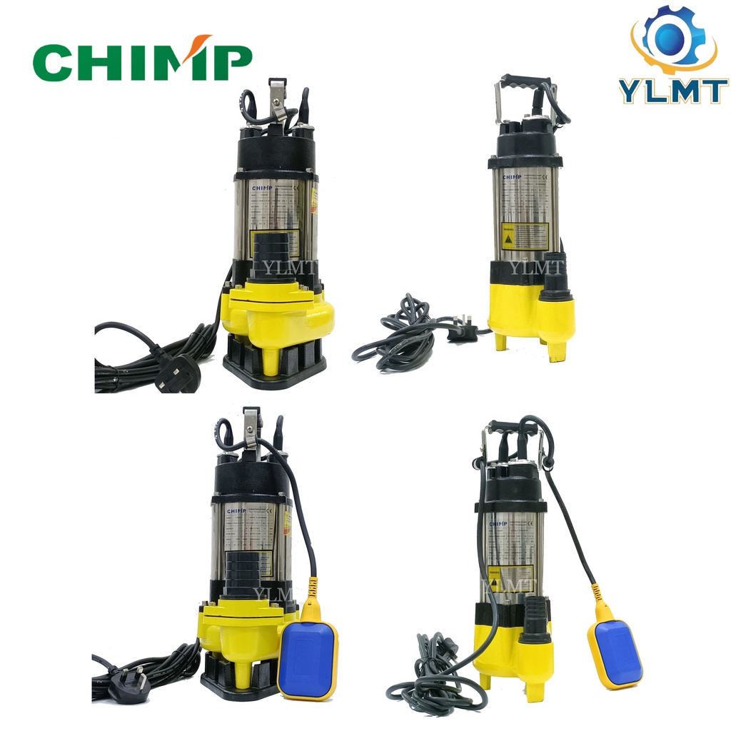 CHIMP Stainless Steel Submersible Water Pump Manual / Auto / garden ...