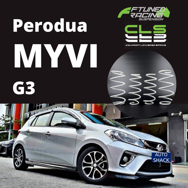 Perodua Myvi G3 M800 F Tuned CLS Series Comfort Lowering Spring ...