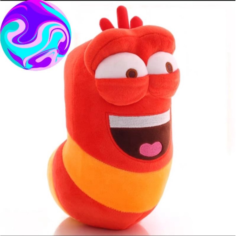 HOT SALES Insect Plush Toys Larva Birthday Gift Ready Stock Funny ...