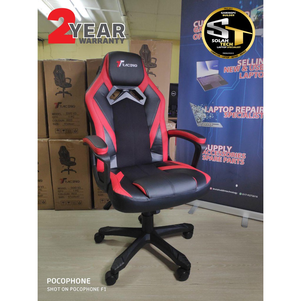 [READY STOCK] TTRacing Duo V3 Gaming Chair - 2 YEAR WARRANTY | Shopee ...