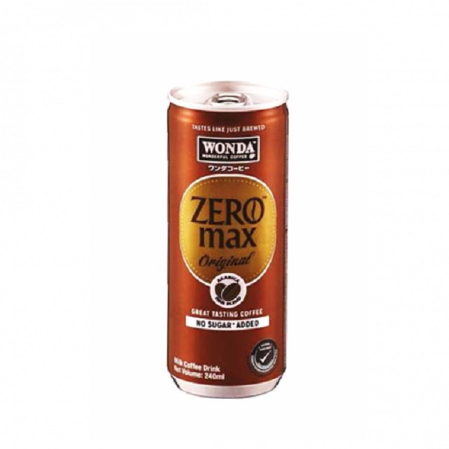 Wonda Coffee Zero Max Original Can 240ml | Shopee Malaysia