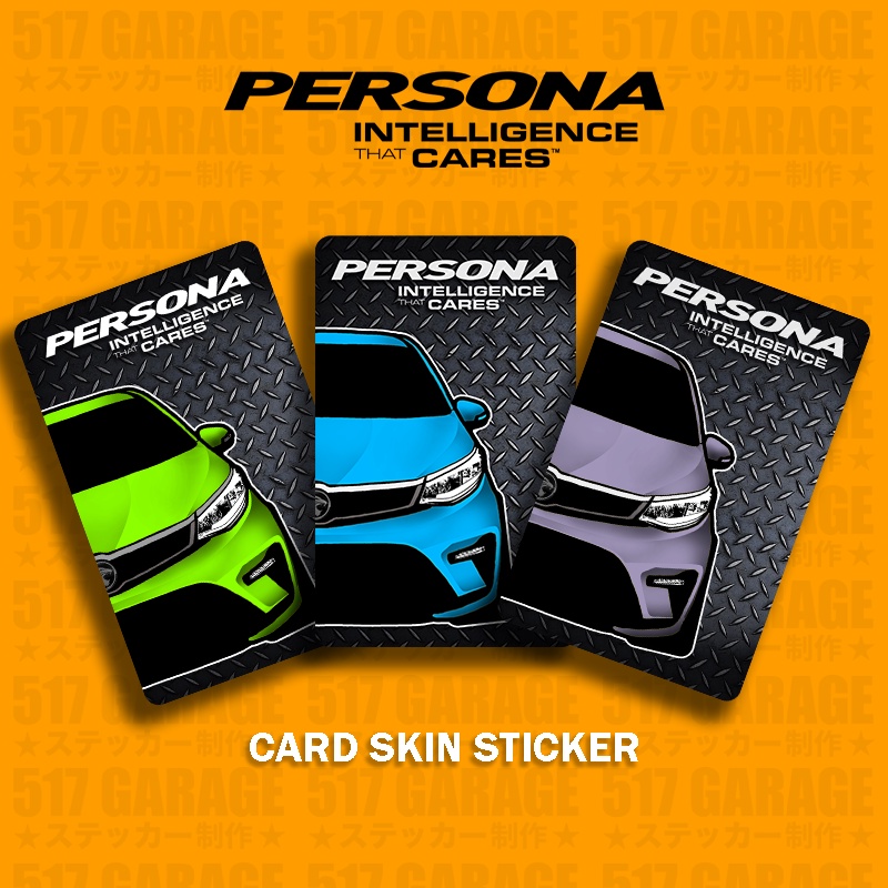 PERSONA 2022 - T*G STICKER - ATM STICKER - DEBIT CARD STICKER - STICKER ...