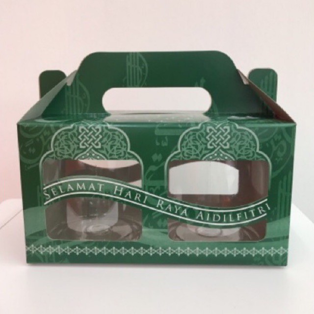 Hari Raya Aidilfitri Box (For 2 cookies container) - Ready Stock ...