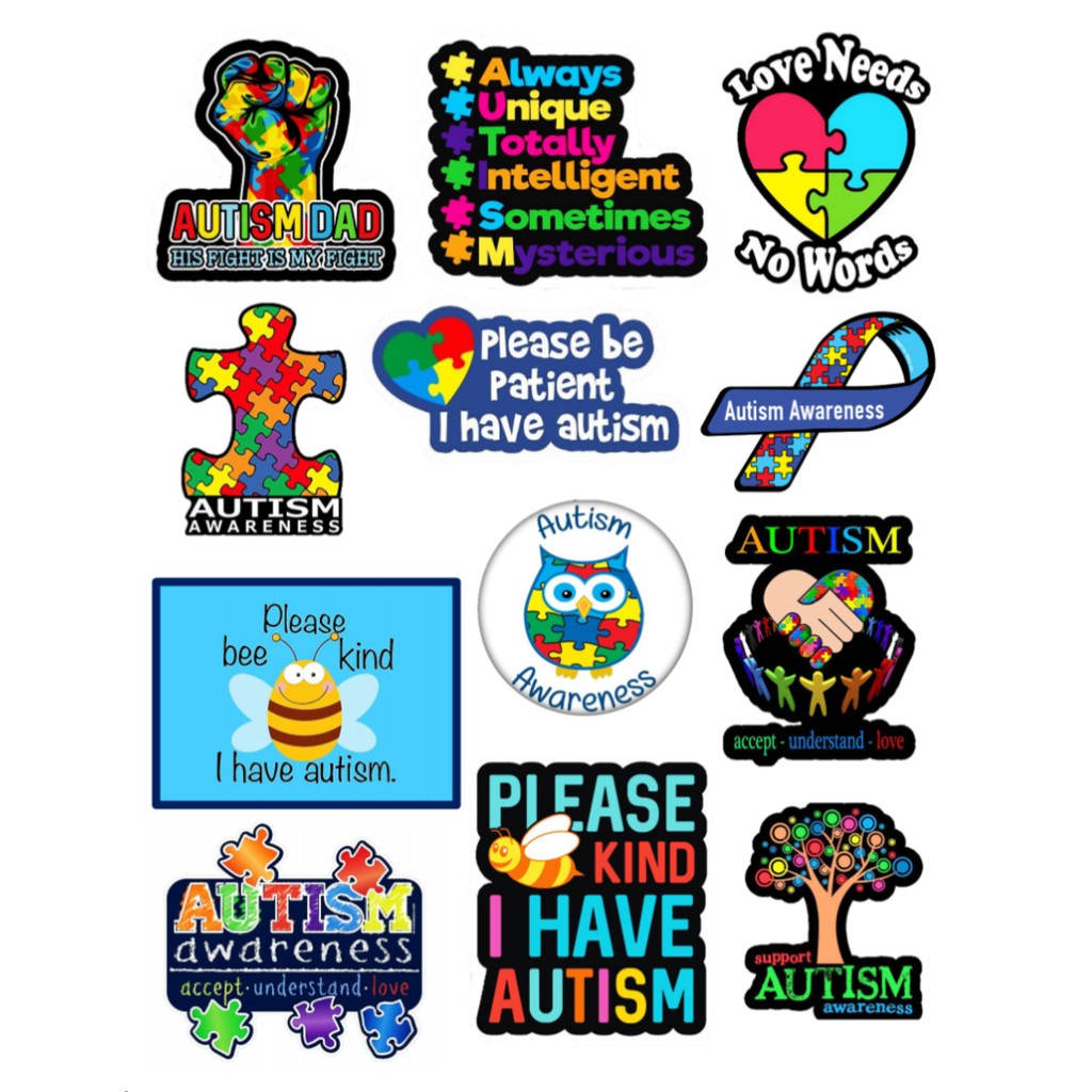Autism Awareness Sticker | Shopee Malaysia
