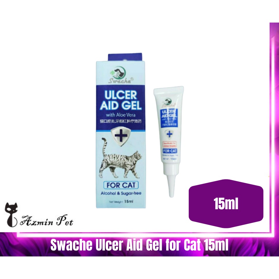 Swache Ulcer Aid Gel for Cat (15ml) | Shopee Malaysia