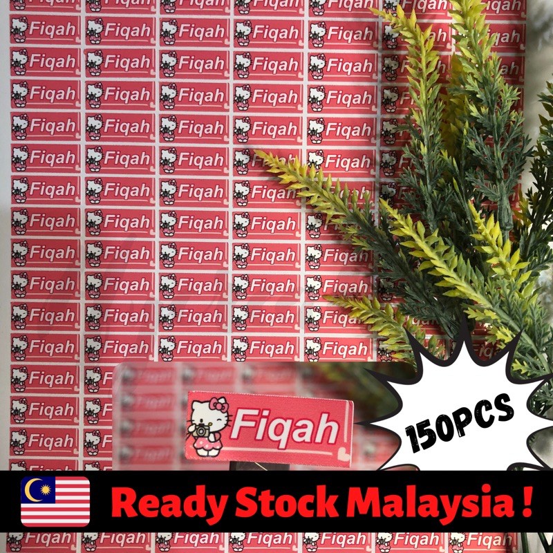 Sticker Nama Pendek (Label) | Shopee Malaysia