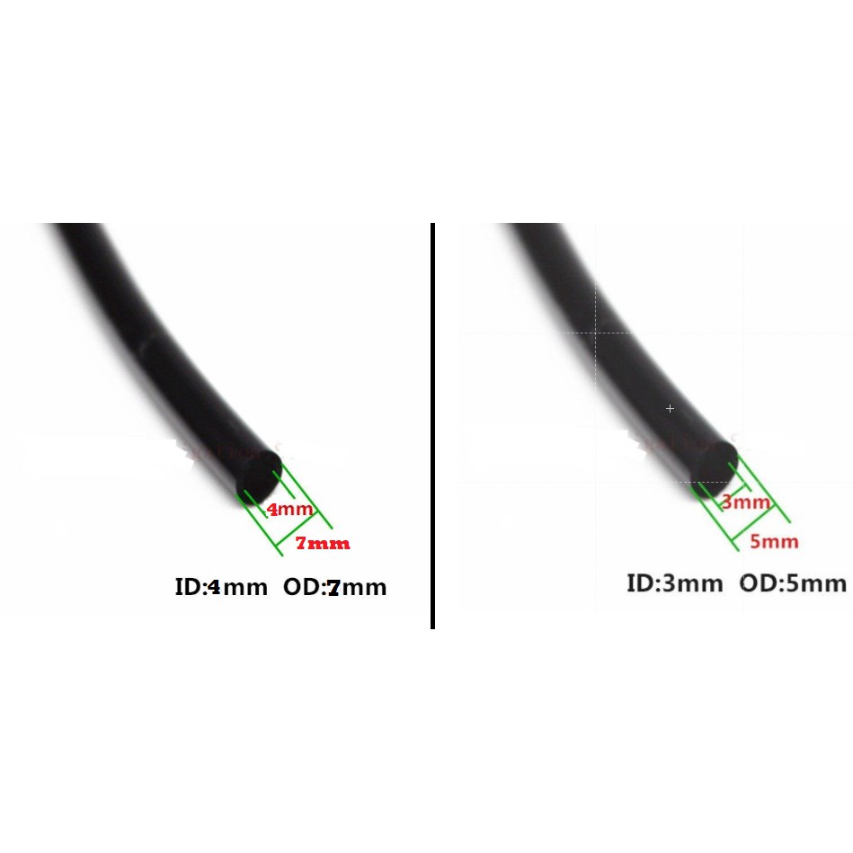 4mm HDPE Poly PP Pipe 3/5 4/7 Microtube [mikro tiub 4mm] Irrigation ...