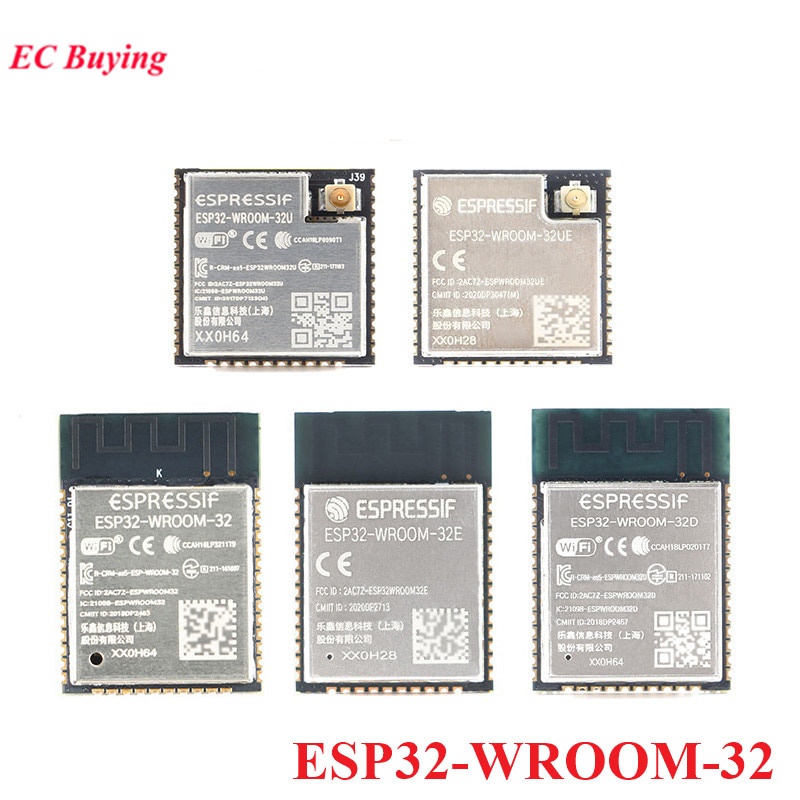 ESP32-WROOM-32 ESP32 WROOM ESP-32 4MB 8MB 16MB Dual Core WiFi Wireless BLE MCU Module ESP32 ...