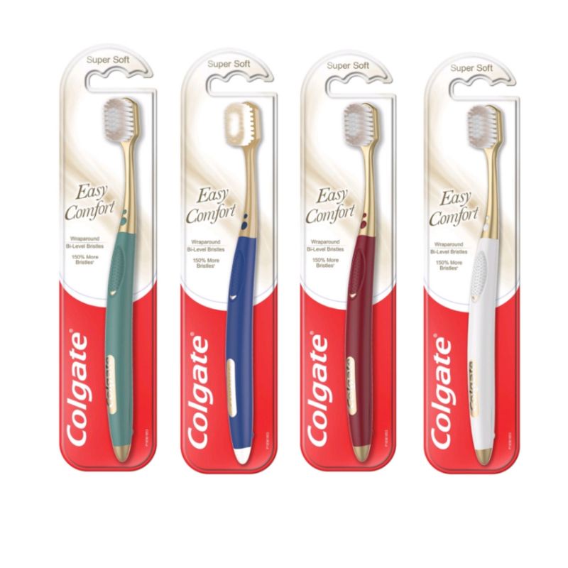 COLGATE Easy Comfort Toothbrush Super Soft Bristle 1s | Shopee Malaysia