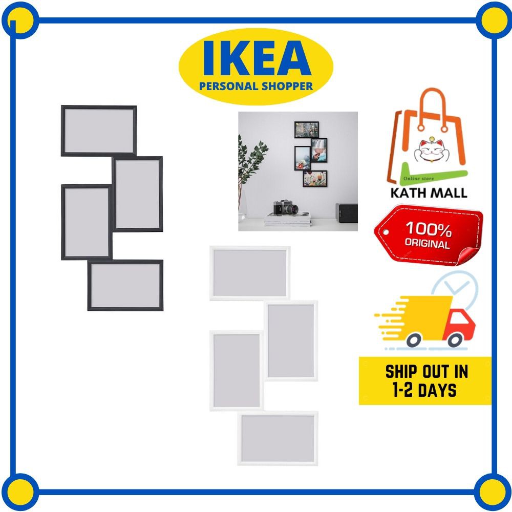 Ikea yllevad collage frame for 4 photos i bingkai kolaj untuk 4 gambar ...