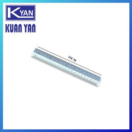 HALF WHITE PLASTIC RULER / PLASTIC RULER / PEMBARIS PLASTIK - 15CM / 20CM / 30CM | Shopee Malaysia