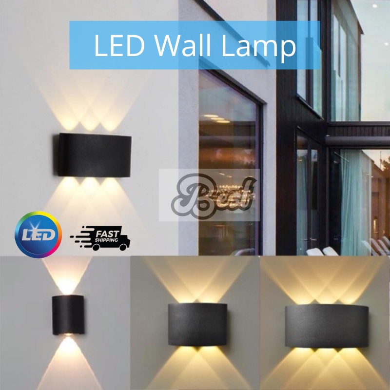 BEST LED Wall Lamp Lampu Dinding Lampu Light LED Waterproof Wall Light ...