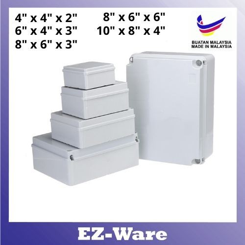 PVC ENCLOSURE BOX ELECTRICAL JUNCTION BOX IP56 | Shopee Malaysia