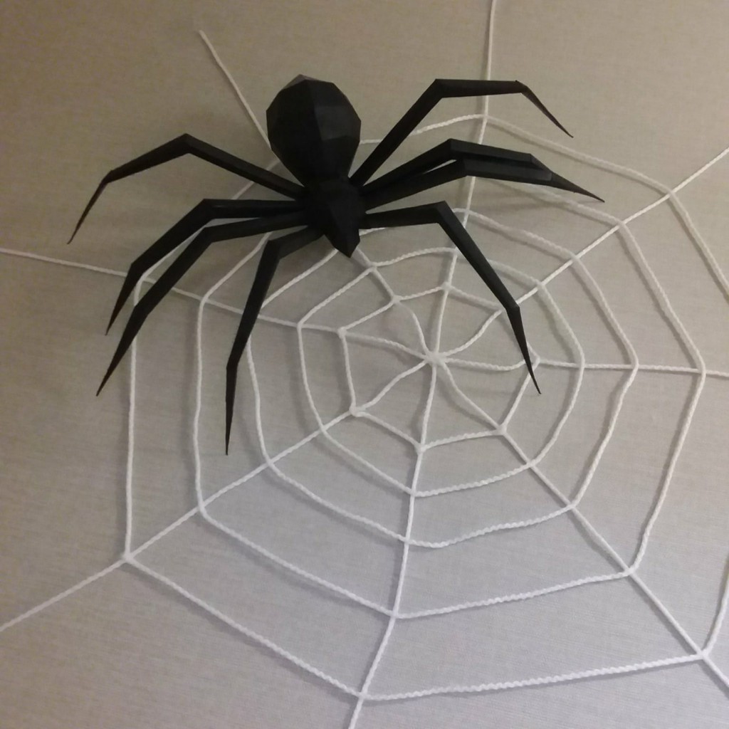 DIY 3D Papercraft A4 Paper Model Decor Kit: Spider | Shopee Malaysia